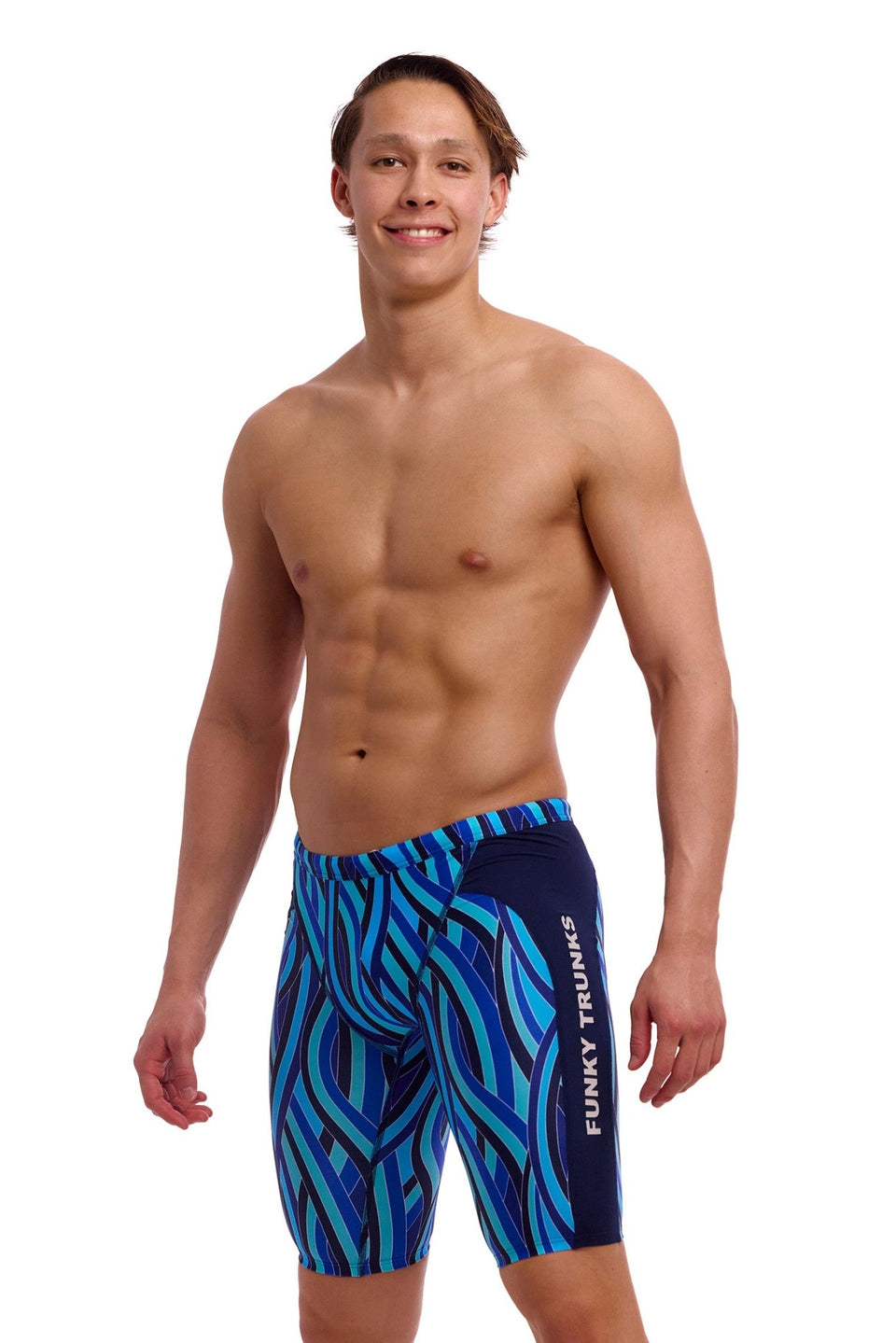 Funky Trunks Mens Snork City Training Jammer