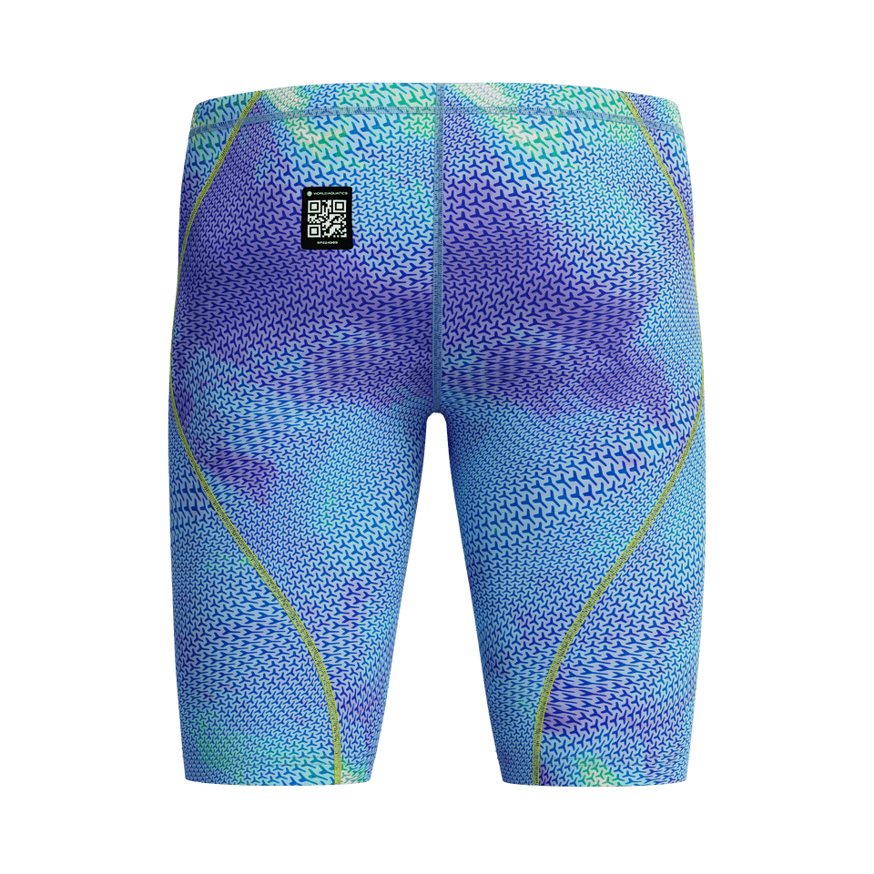 Speedo Fastskin Hyperspark Printed Jammer Under Current / Sugar Blue
