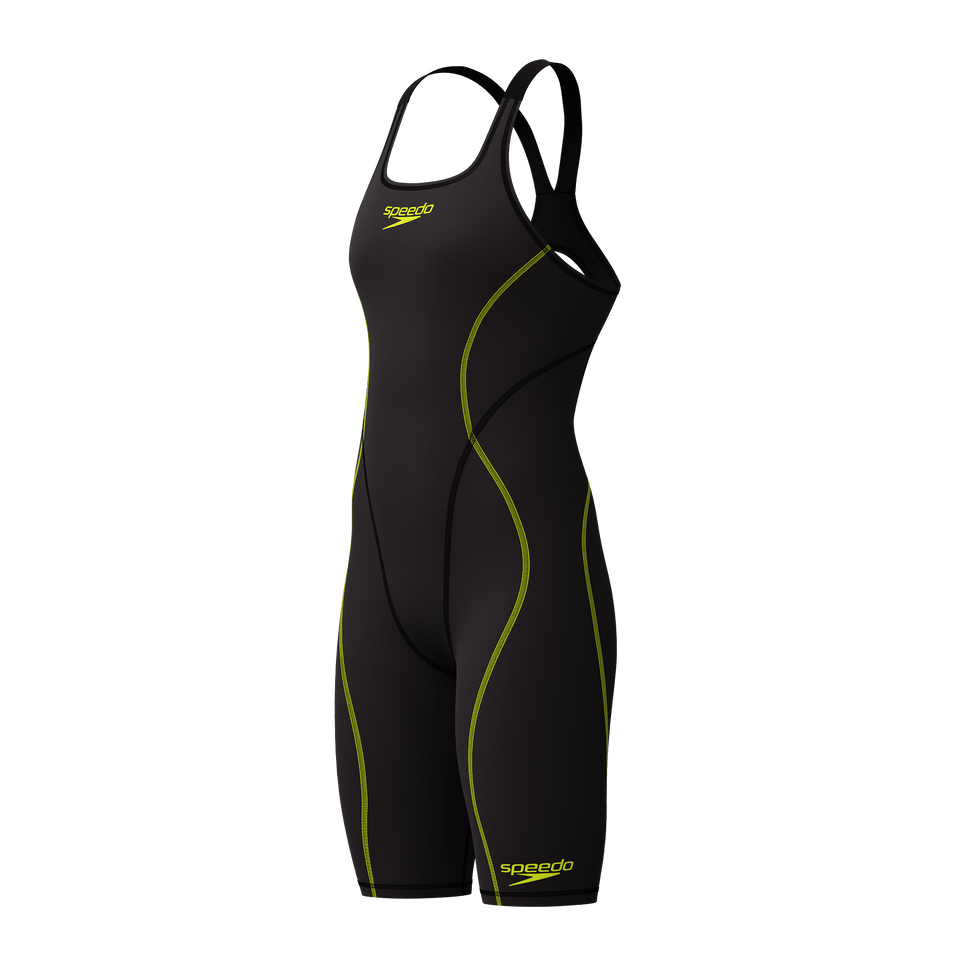 Speedo Fastskin Hyperspark Solid Kneeskin Black