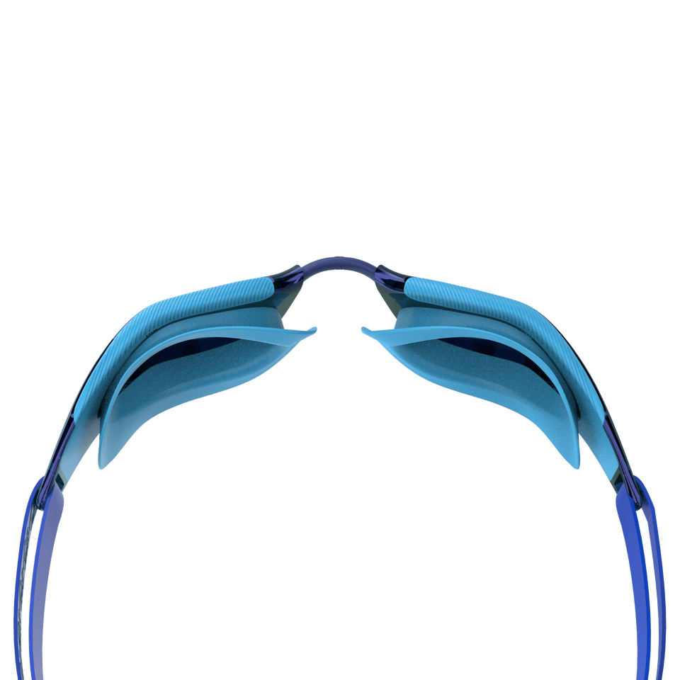 Speedo Junior Fastskin Hyper Elite Mirror Goggles Blue/Cobalt