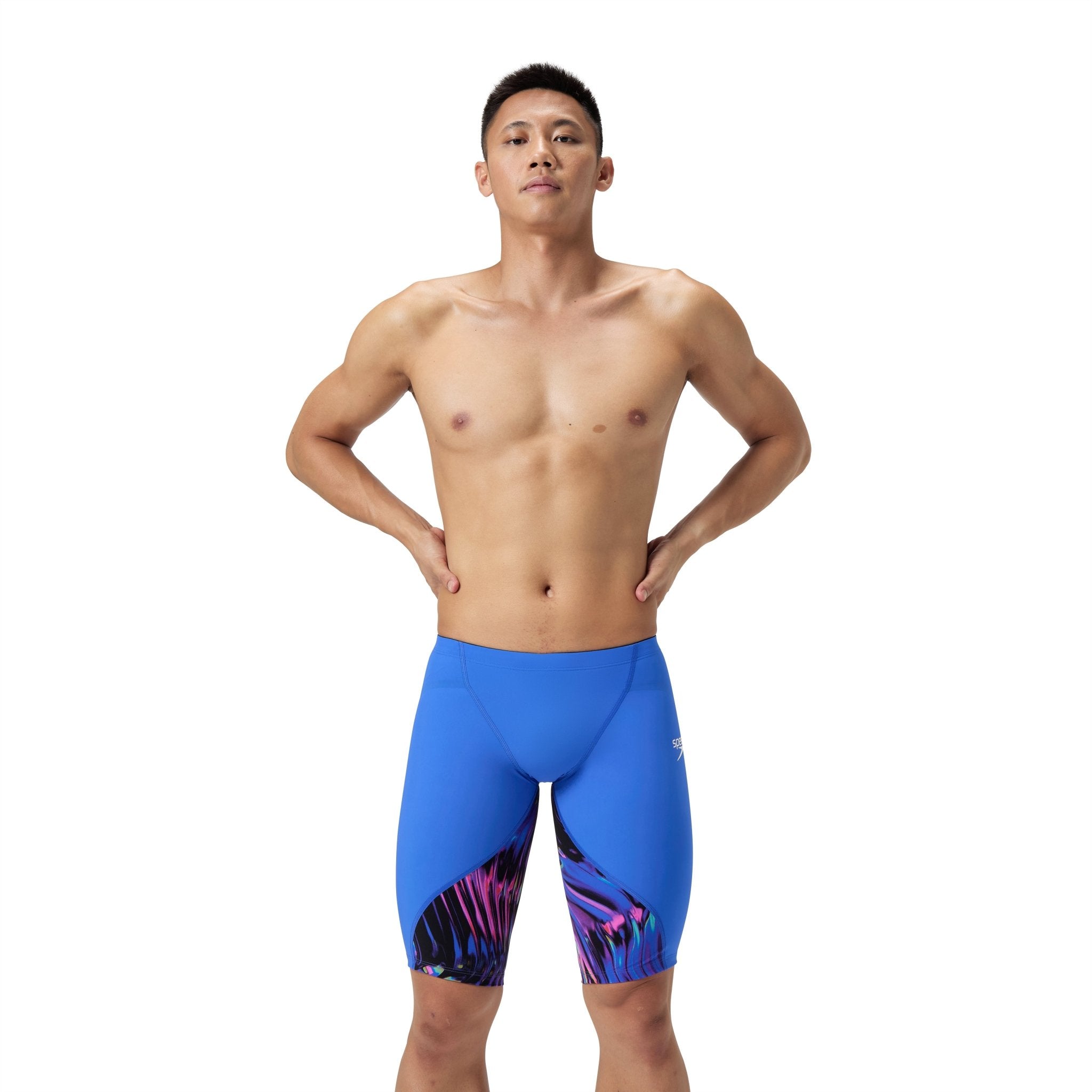 Speedo Mens Fastskin LZR Ignite Jammer Dark Shine / Cobalt
